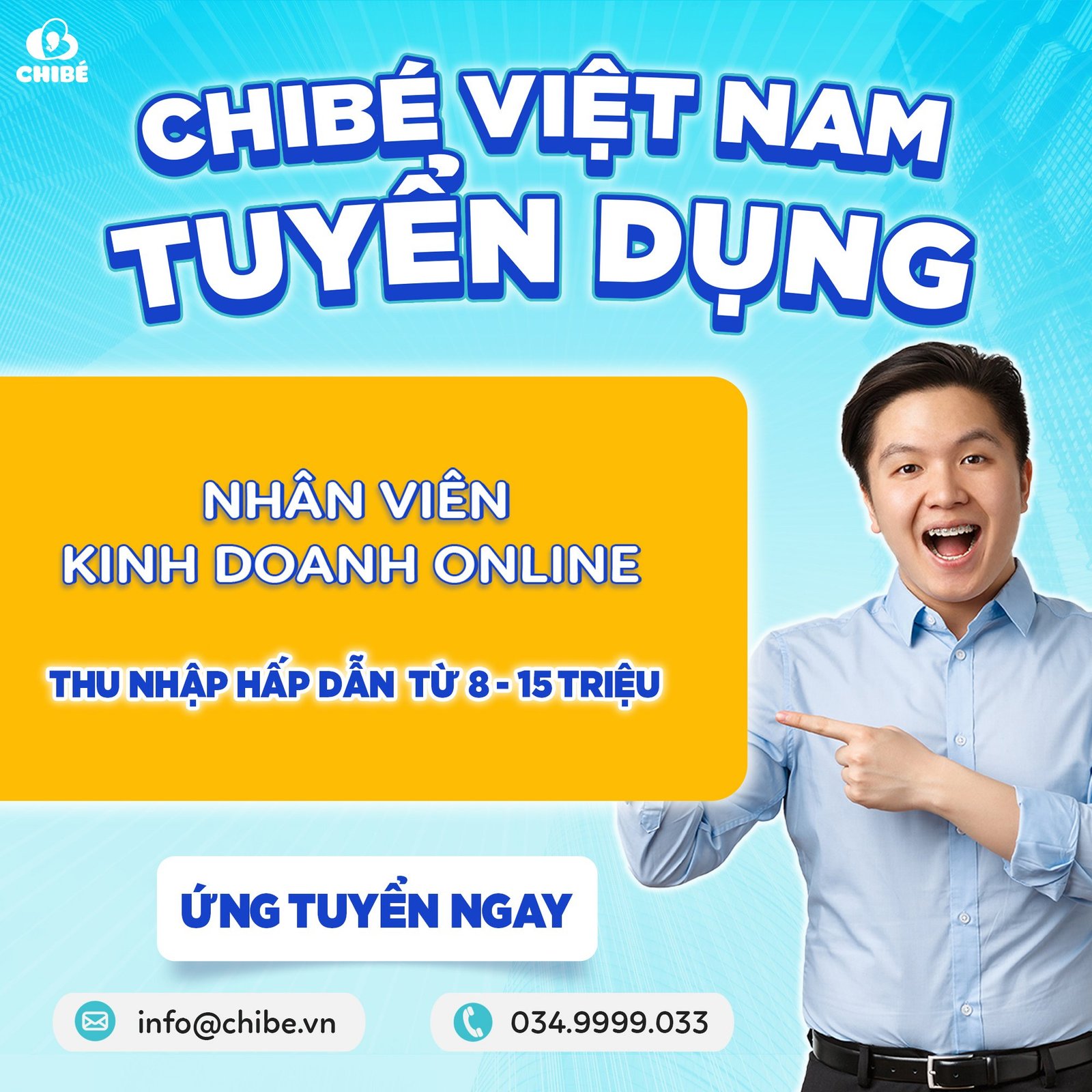 TUYỂN DỤNG - CHIBÉ Việt Nam